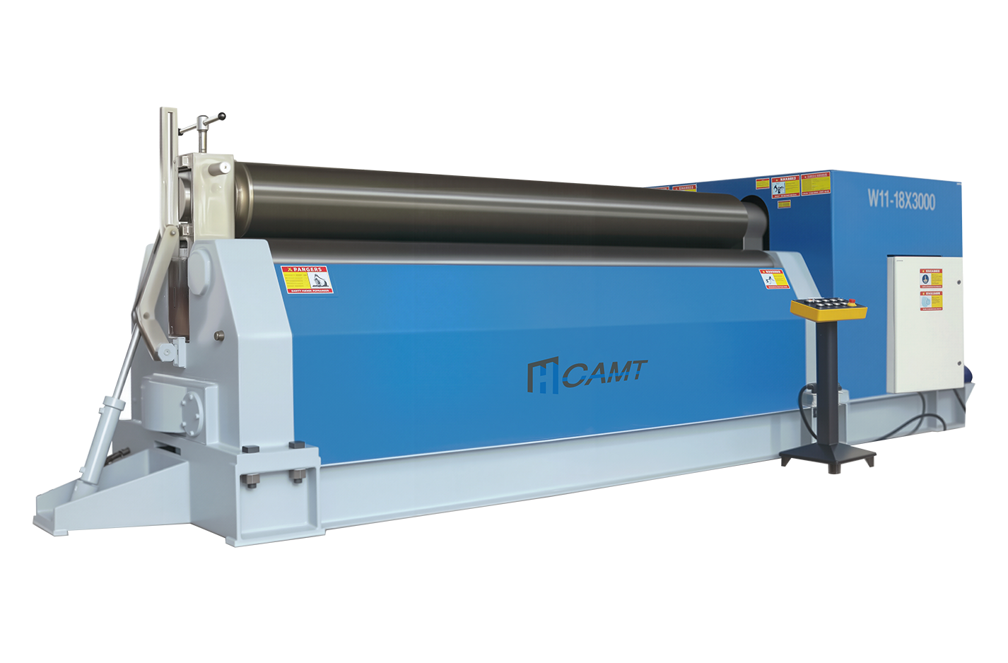 W11-3 Roller Plate Rolling Machine | Heavy-Duty Metal Roller | CAMT